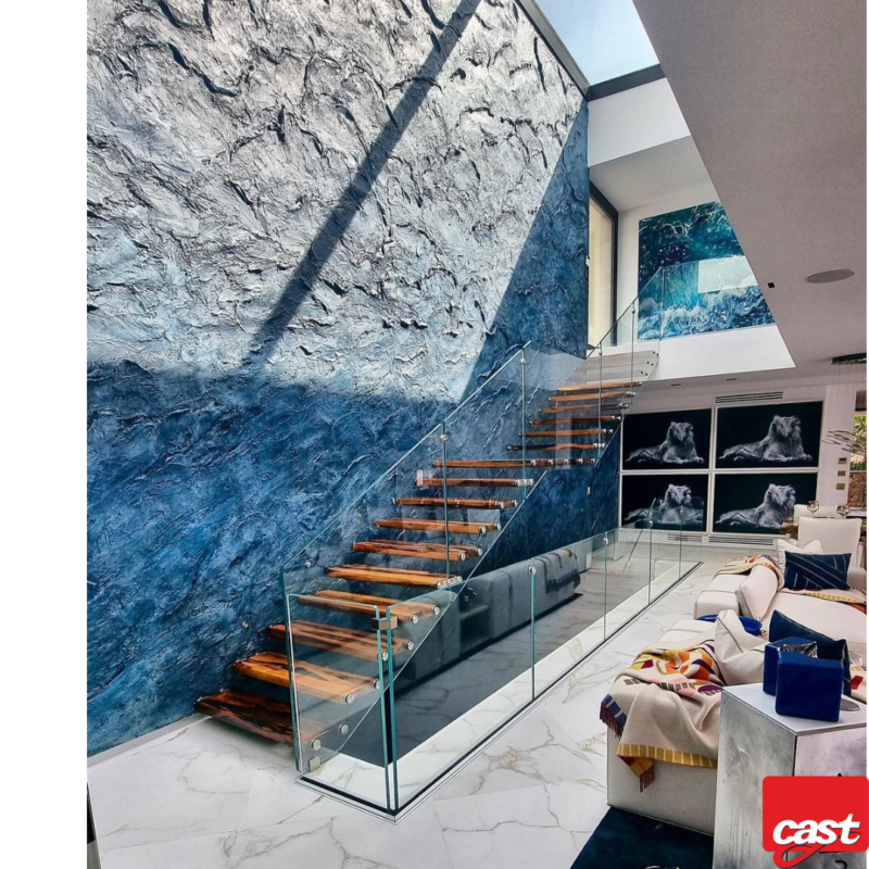 Scala a sbalzo mod. Swing 100 - Cast Stairs