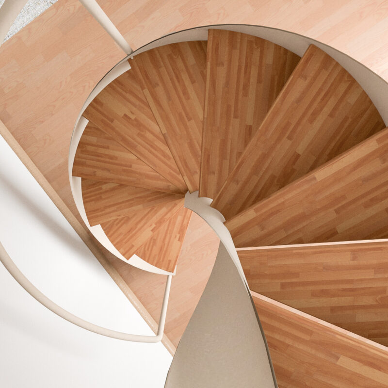 Staircase Wave Short - Cast Stairs
